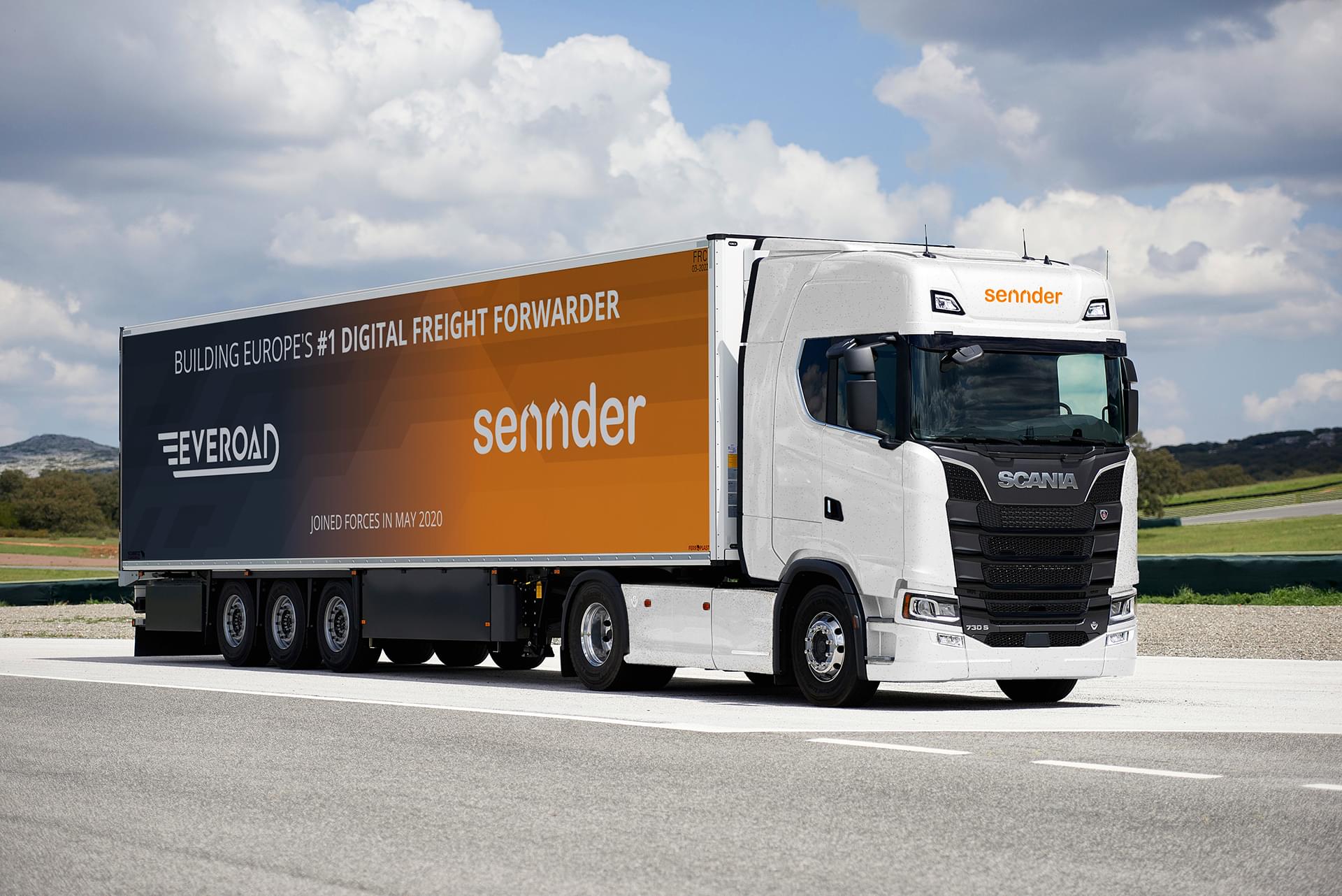 Sennder, leader européen du transport de marchandises digitalisé